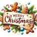 Christmas Banners Clipart Bundle, Watercolor Clip Art Images, High ...
