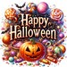Halloween Banners Clipart Bundle, Watercolor Clip Art Images, High ...
