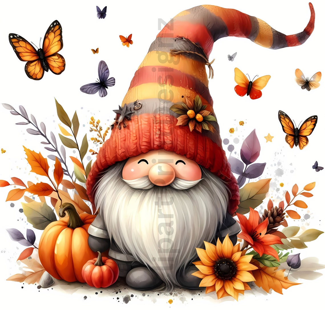 Fall Clipart Bundle, Watercolor Autumn Clip Art Images, High Quality ...