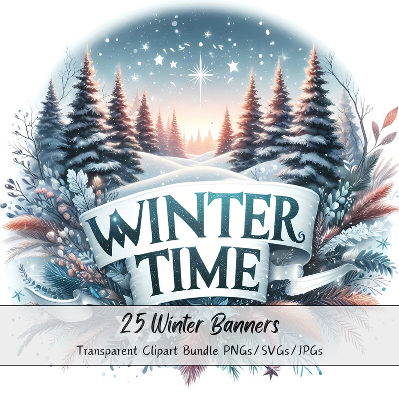 Banner Clipart - Etsy