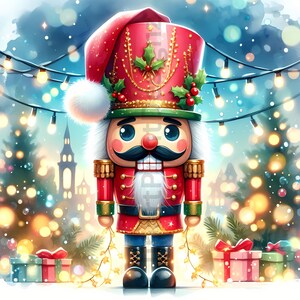 Cute Christmas Nutcrackers Clipart Bundle, Xmas Nutcracker Clip Art ...