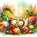 Cute Summer Bees Clipart Bundle, Watercolor Bee Clip Art Images, High ...
