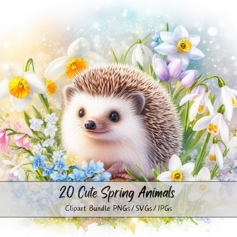 Spring Animals - Etsy