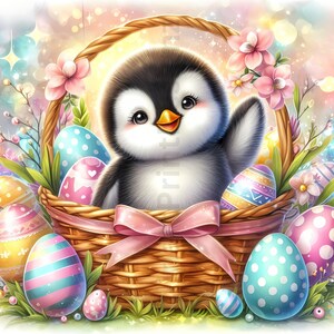Cute Easter Animals Clipart, Funny Watercolor Animal Images, High ...