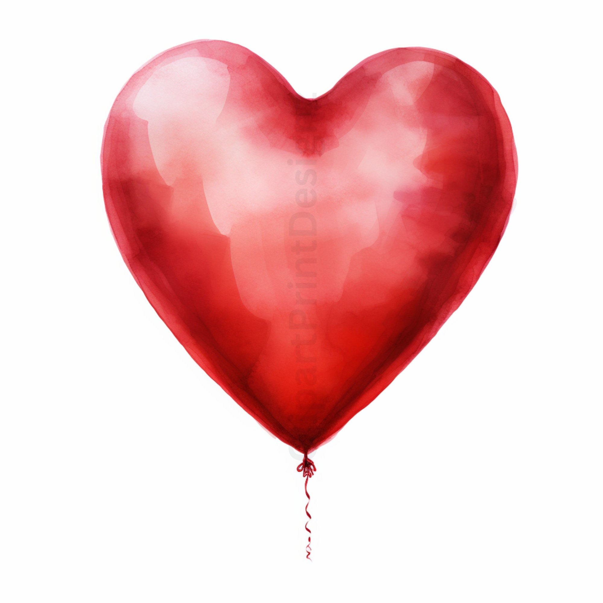 30 Red Watercolor Valentines Day Clipart Cute Romantic Couple - Etsy