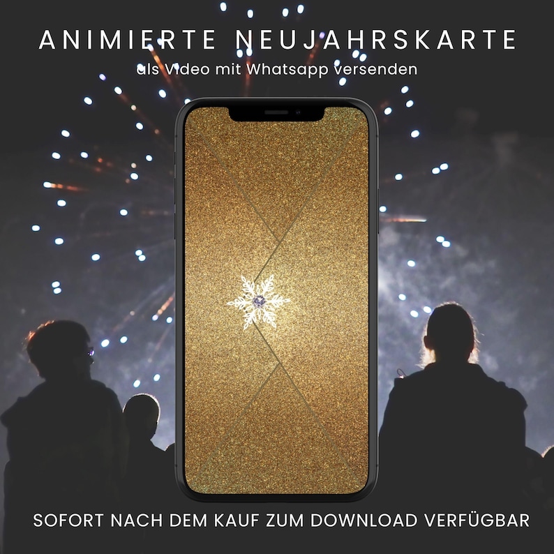 Digitale Neujahrsgrüße 2026 Countdown | Animierte Neujahrskarte Video ...