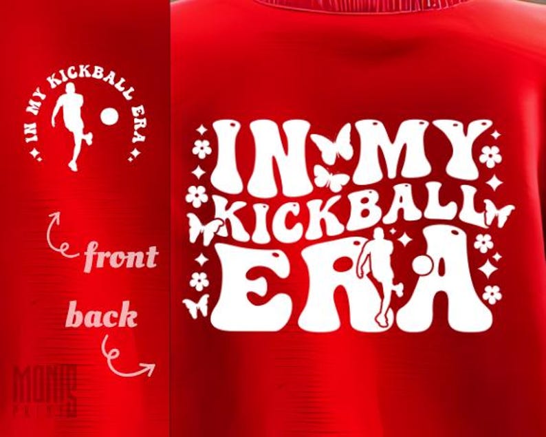 In My Kickball Era SVG PNG PDF Kickball Era Png Kickball Svg Kickball ...