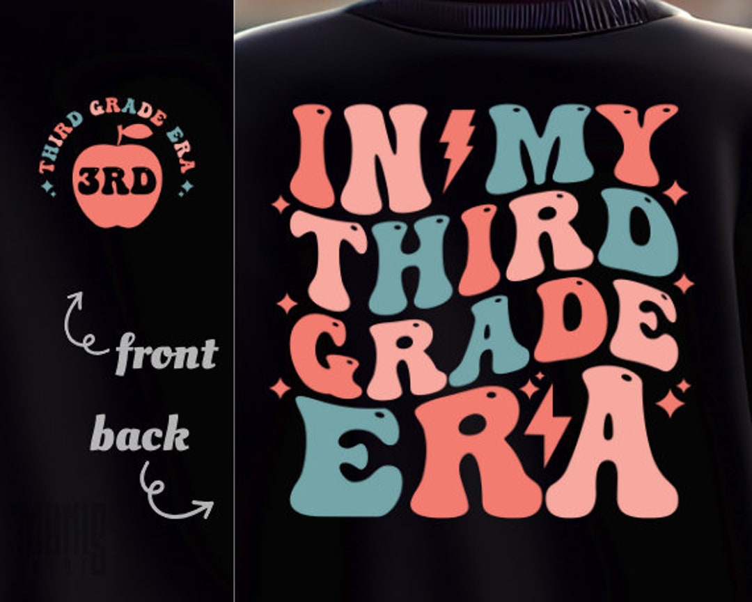 In My Third Grade Era SVG PNG PDF 3rd Grade Era Svg Third Grade Teacher ...