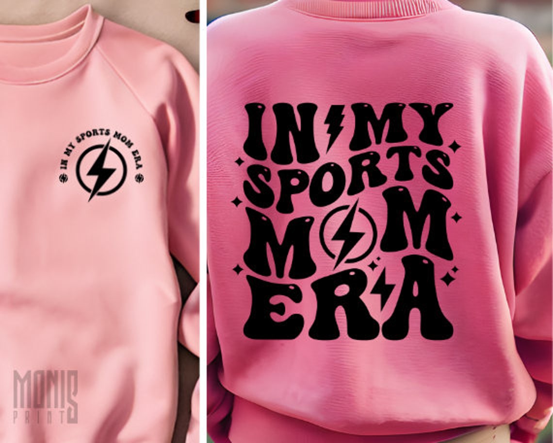 In My Sports Mom Era SVG PNG PDF Retro Sports Mom Svg Sport - Etsy