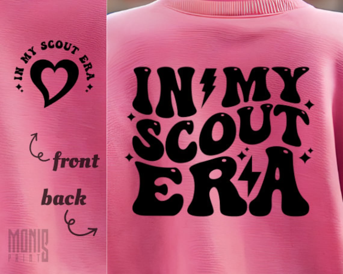 In My Scout Era SVG PNG PDF Girl Scout Era Svg Scout Leader Era Svg ...