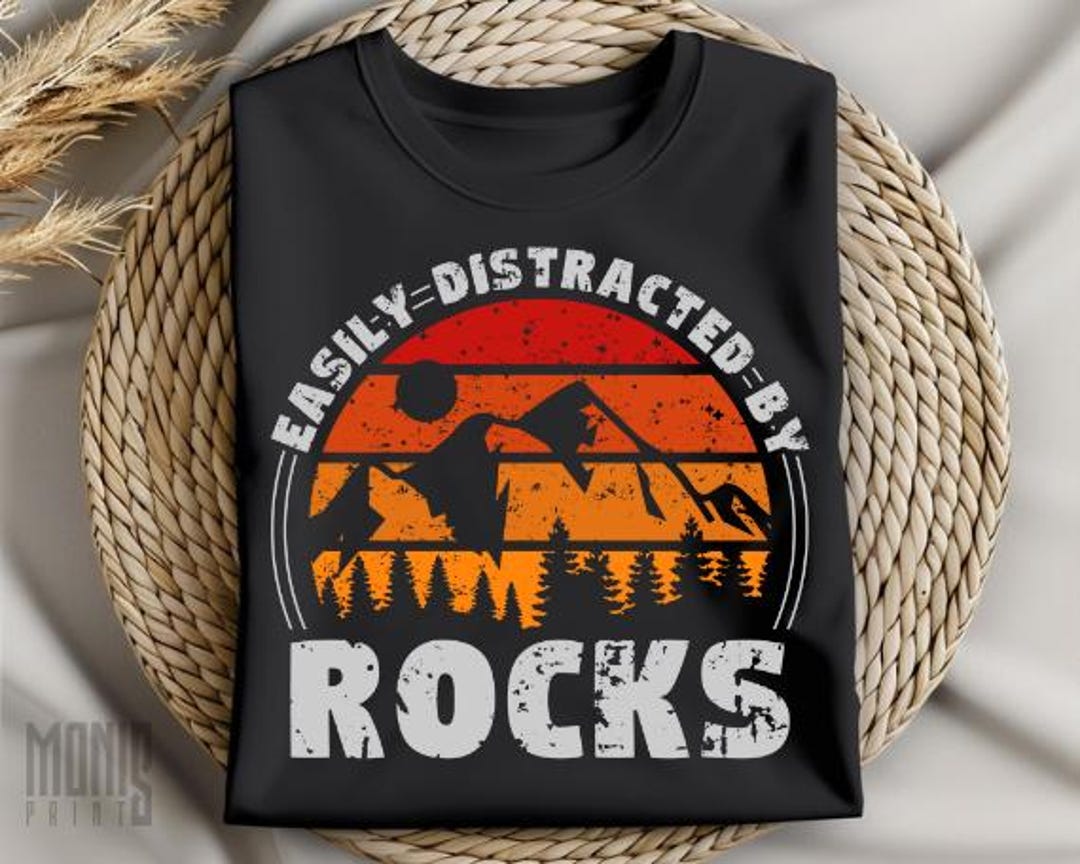 Easily Distracted by Rocks SVG PNG PDF Geology Svg Geology Student Svg ...