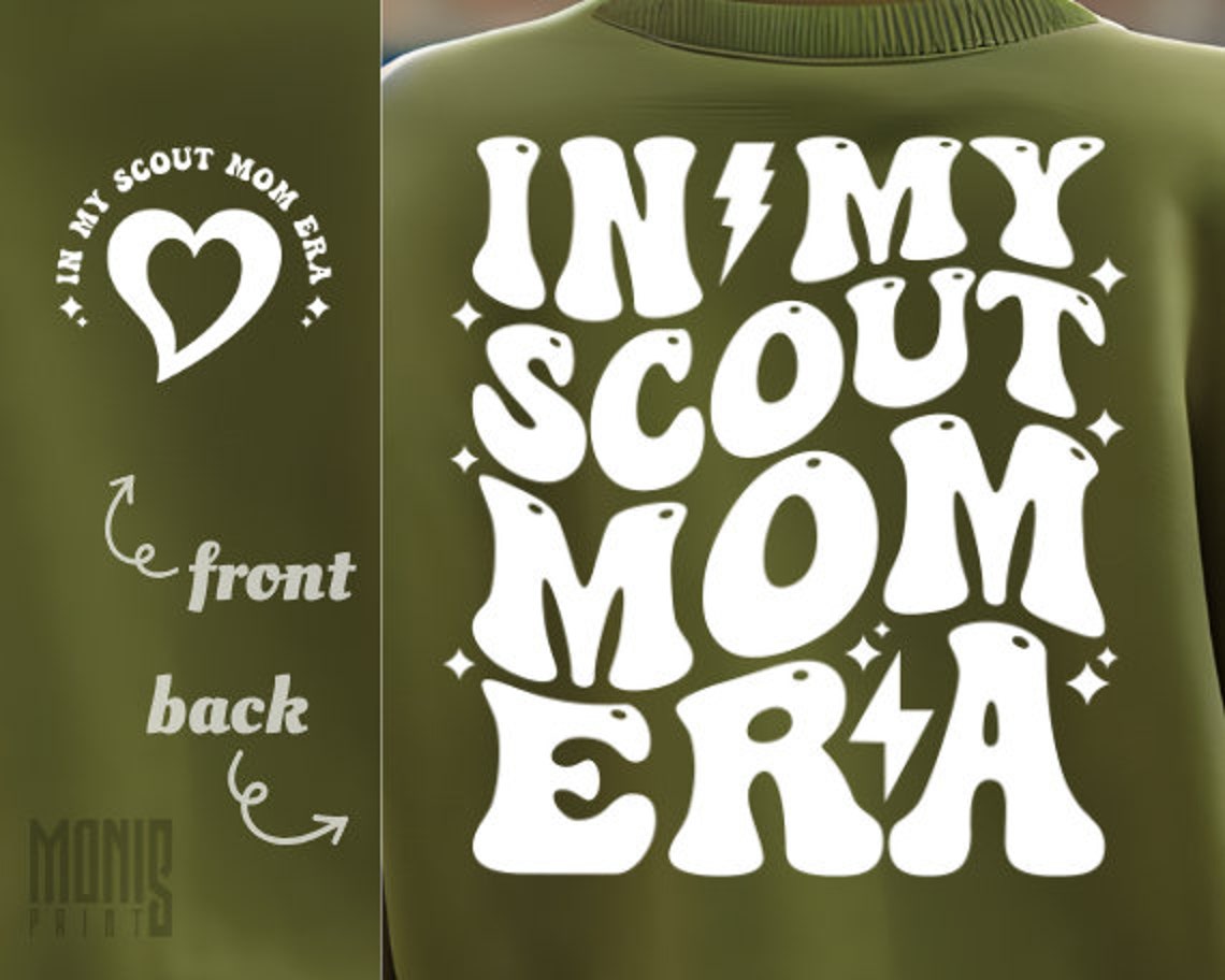 In My Scout Mom Era SVG PNG PDF Girl Scout Era Svg Scout Leader Era Svg ...