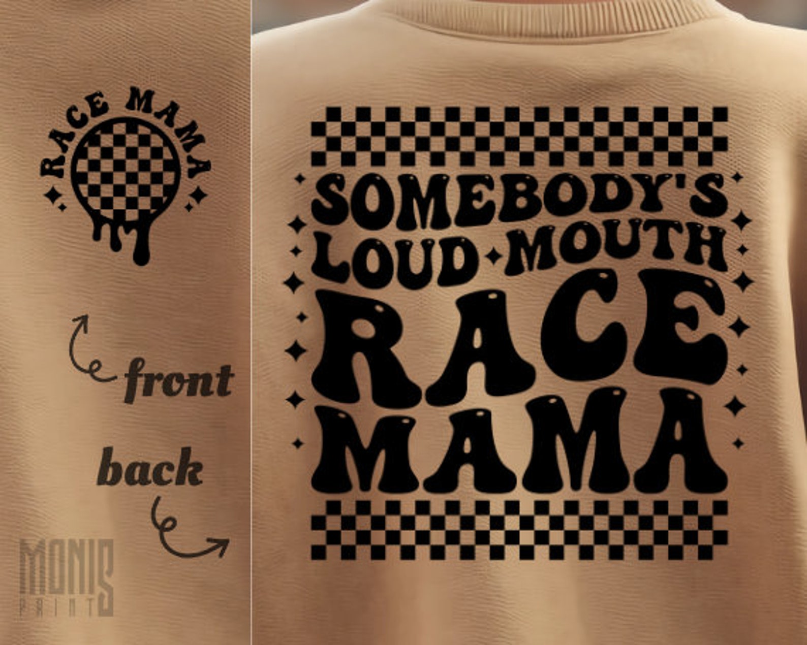 Somebodys Loud Mouth Race Mama SVG PNG PDF Racing Mama Svg Race Mama ...
