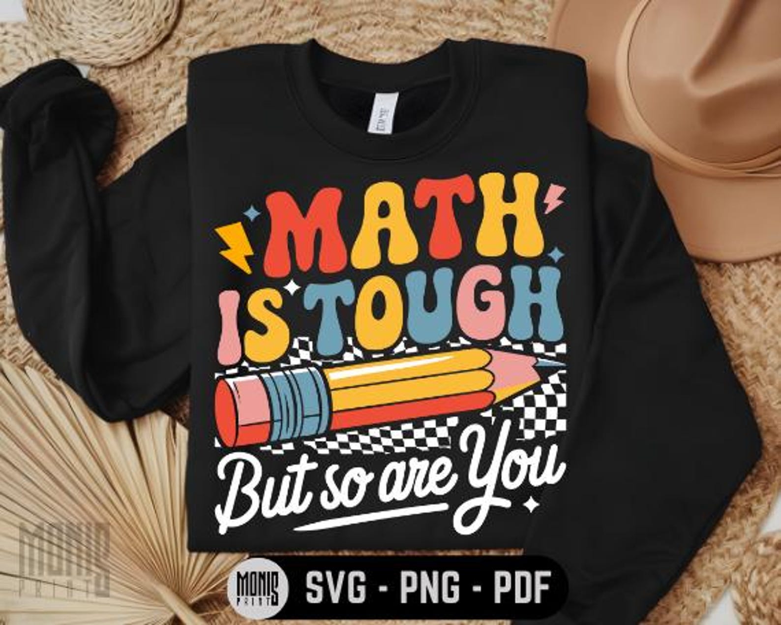 Math is Tough but so Are You SVG PNG PDF Funny Math Teacher Shirt ...