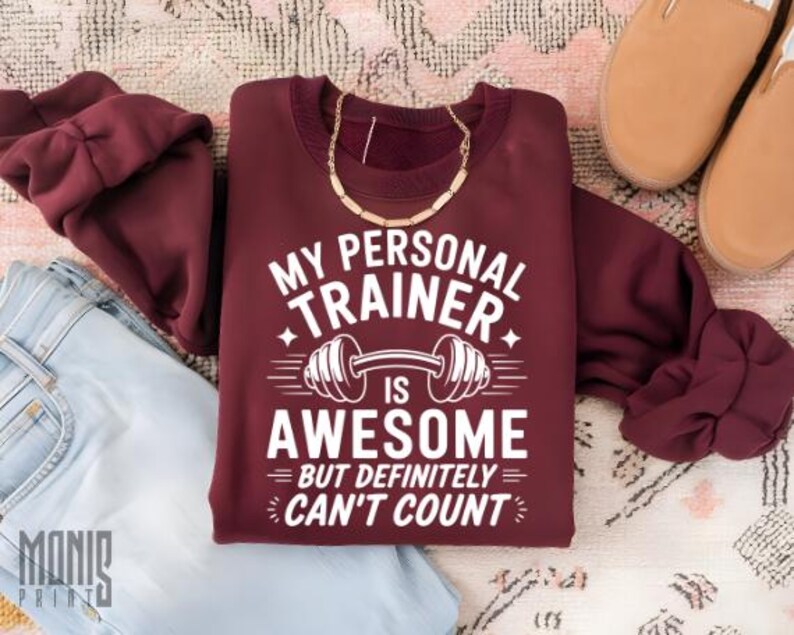 My Personal Trainer is Awesome but Definitely Can't Count SVG PNG PDF ...