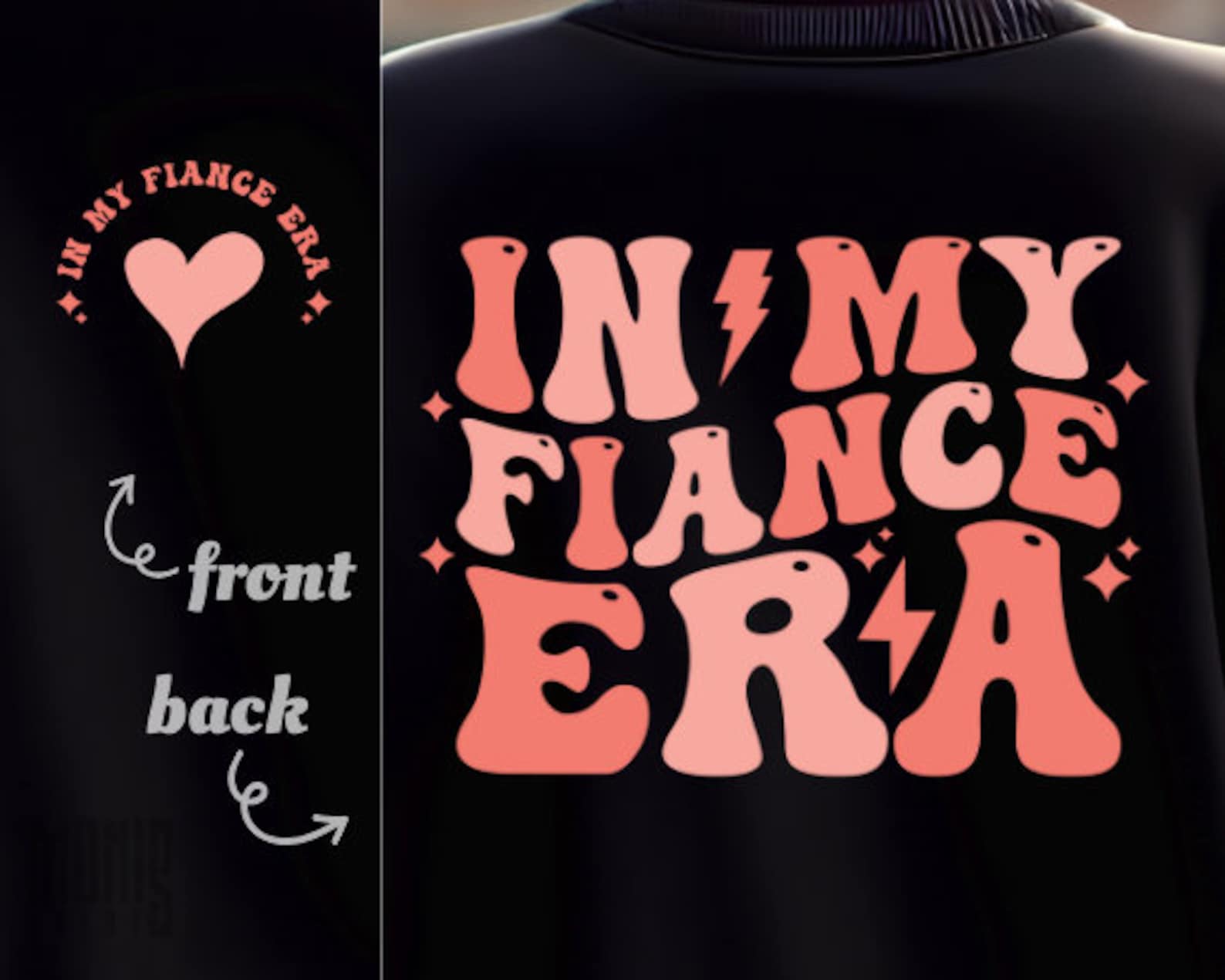 In My Fiance Era SVG PNG PDF Engaged Era Svg Bride Era Svg Engagement ...