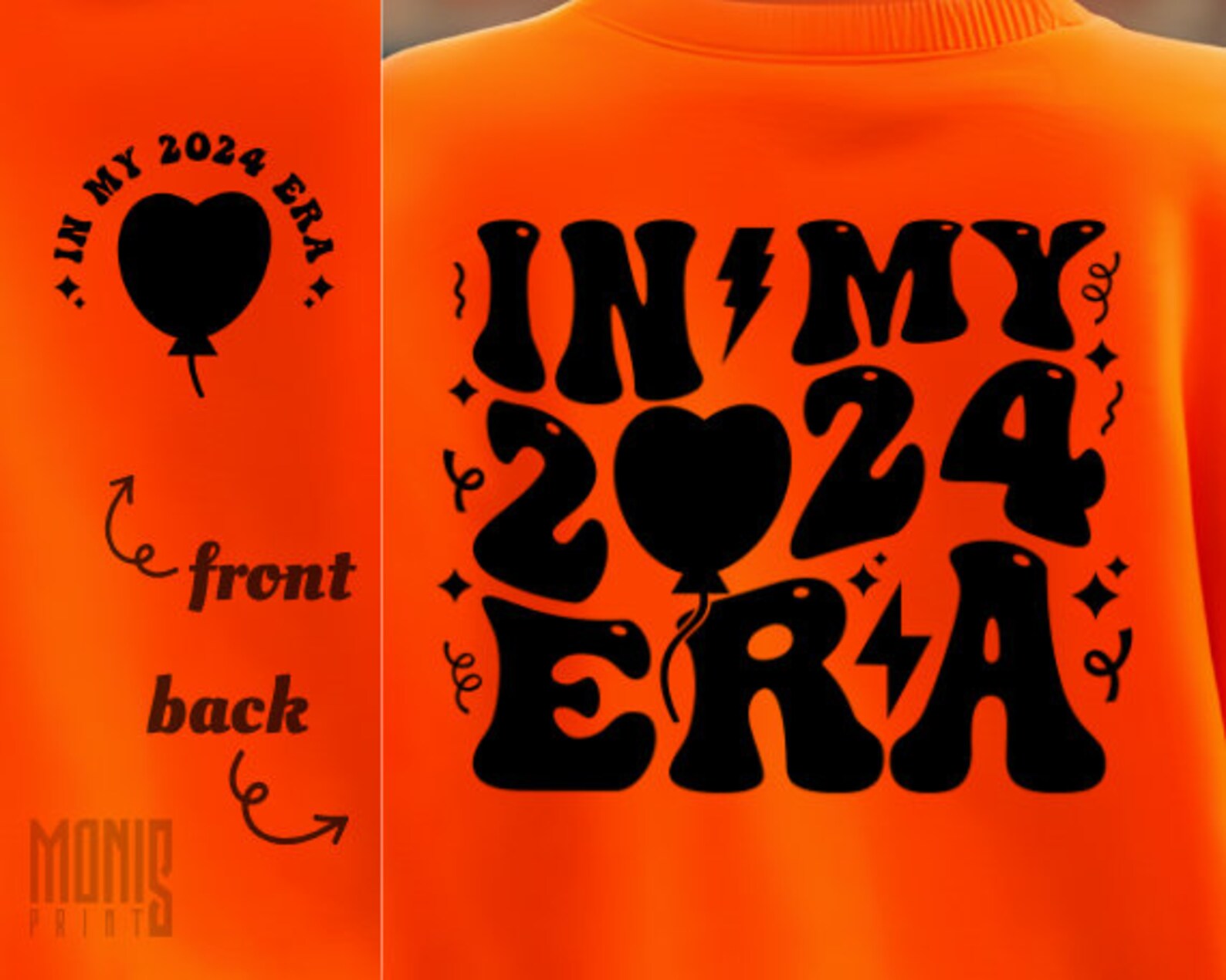 In My 2024 Era Glitter Sequins SVG PNG PDF 2024 Era Png Trendy 2024 Png ...