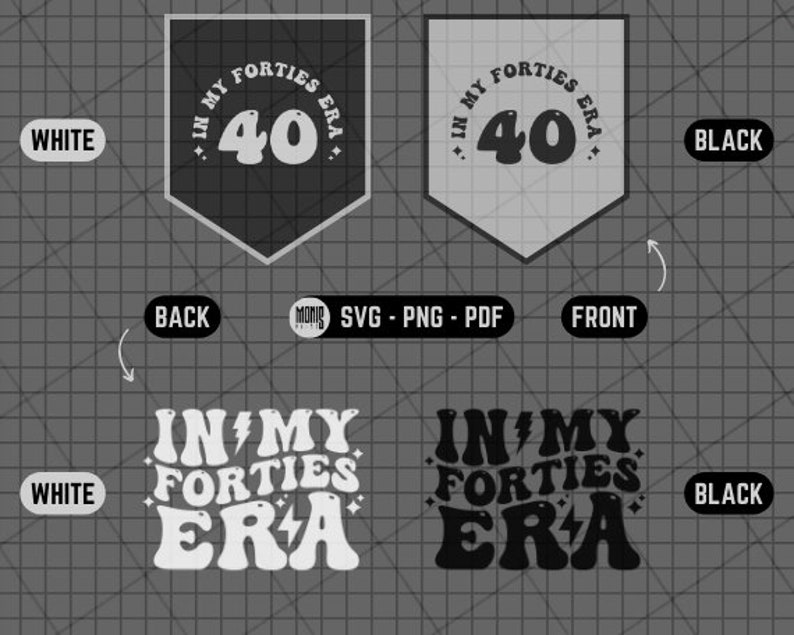 In My Forties Era SVG PNG PDF in My 40s Era Svg Forties Era Png Forties ...