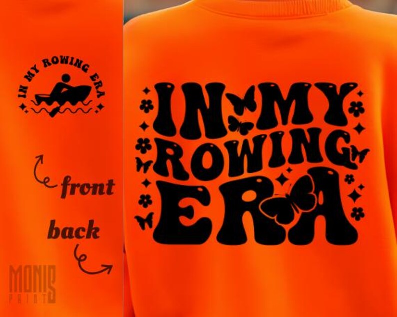 In My Rowing Era SVG PNG PDF Rowing Svg Rowing Png Rowing Shirt Svg ...
