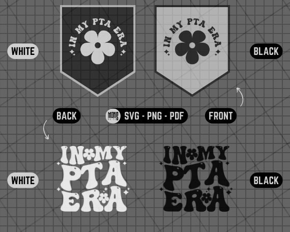 In My PTA Era Svg Png Pdf Parent Teacher Association Shirt PTA Svg PTA ...