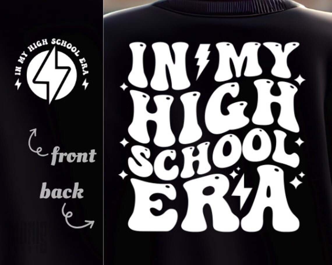 In My High School Era SVG PNG PDF High School Teacher Svg High School ...