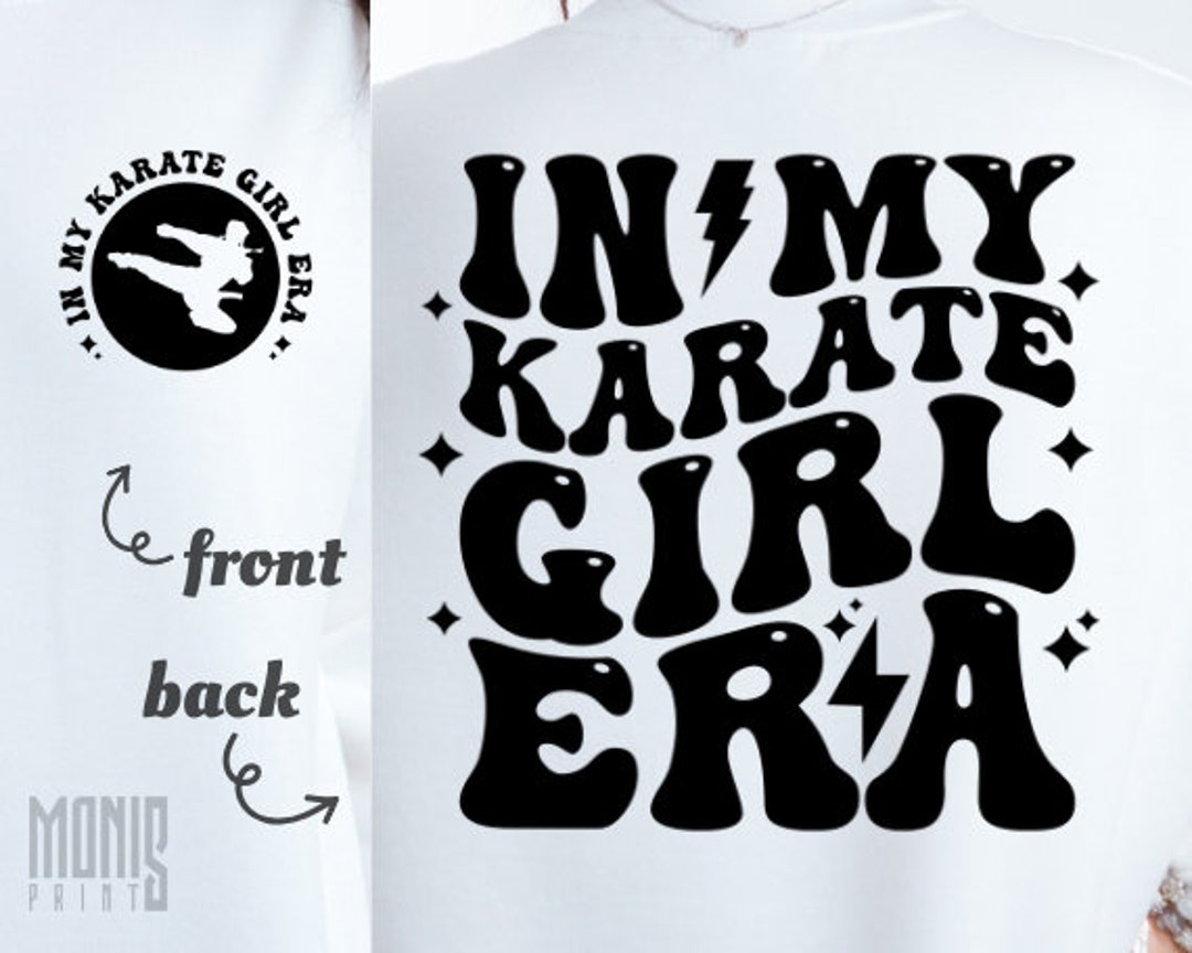 In My Karate Girl Era SVG PNG PDF Karate Mom Svg Karate Mama Era Svg ...