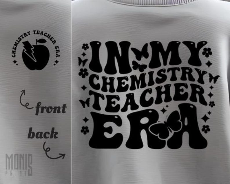 In My Chemistry Teacher Era SVG PNG PDF Cool Teacher Svg Chemistry ...