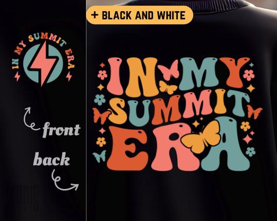 In My Summit Era SVG PNG PDF Mountain Climbing Svg Climbing Svg ...