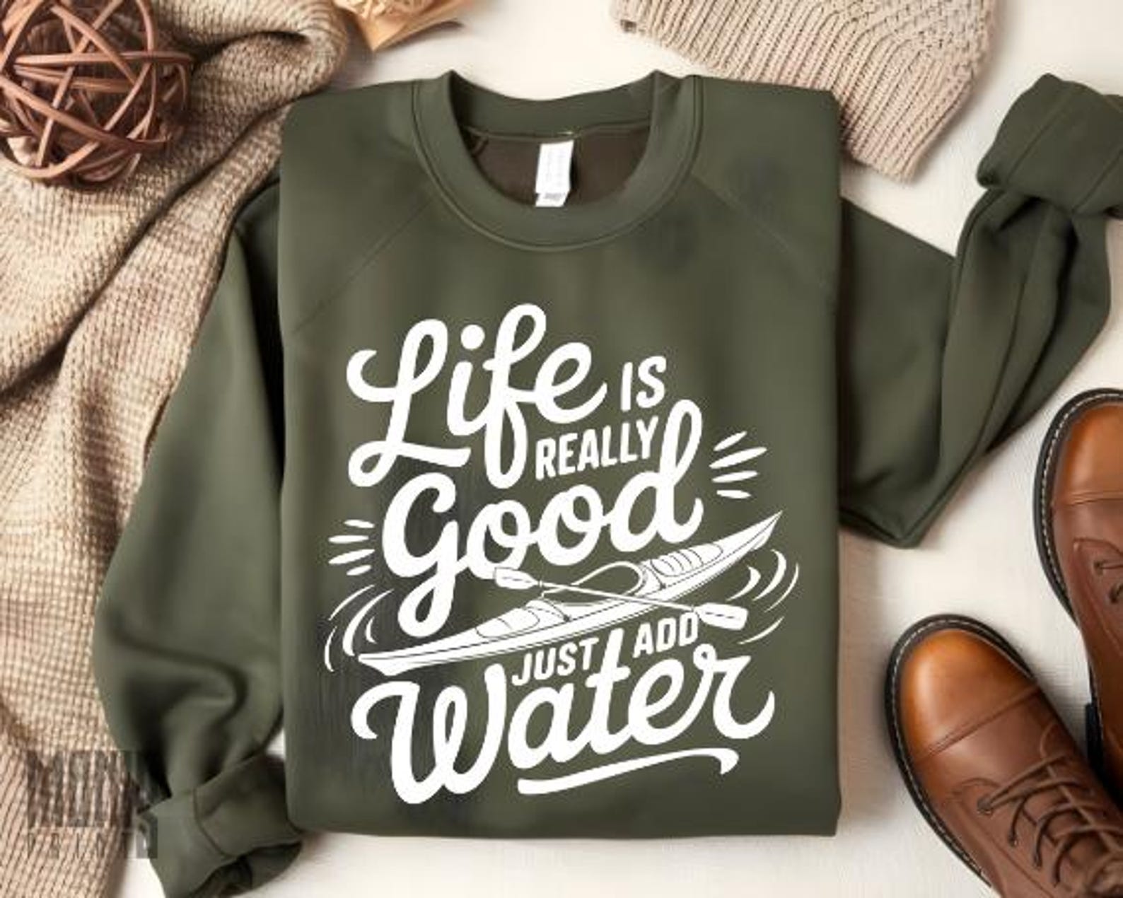 Life is Really Good Just Add Water SVG PNG PDF Kayaking Svg Kayak Life ...