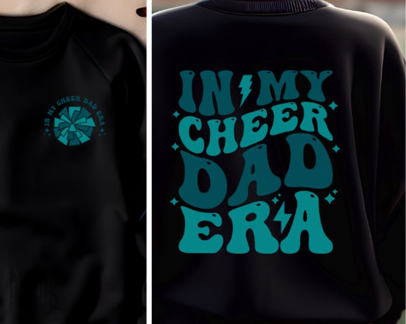 In My Cheer Dad Era SVG PNG PDF Cheer Pocket Svg Cheerleader - Etsy