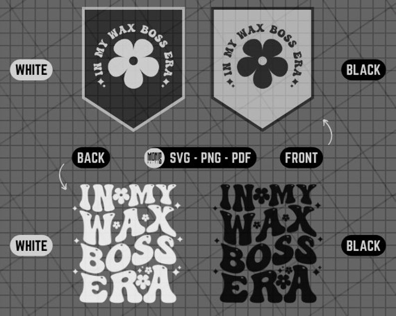 In My Wax Boss Era SVG PNG PDF Esthetician Svg Beautician Svg Waxing ...
