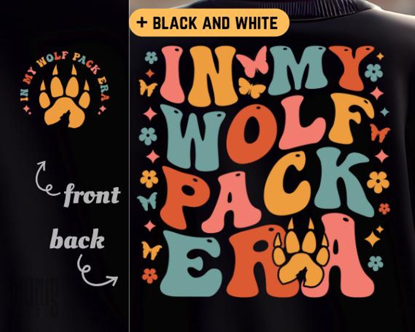 In My Wolf Pack Era SVG PNG PDF Group of Friends Svg Wolf Pack Era Png ...