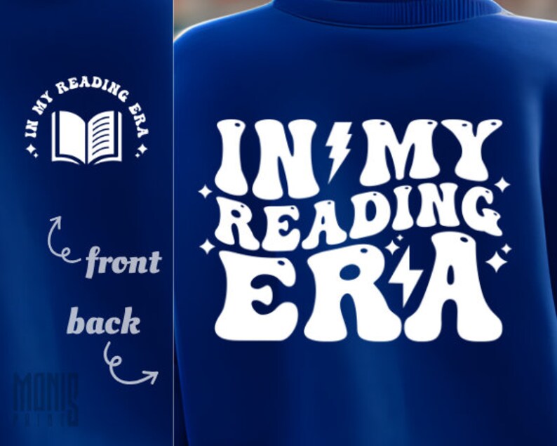 In My Reading Era SVG PNG PDF Reading Era Png Reading Shirt Svg ...
