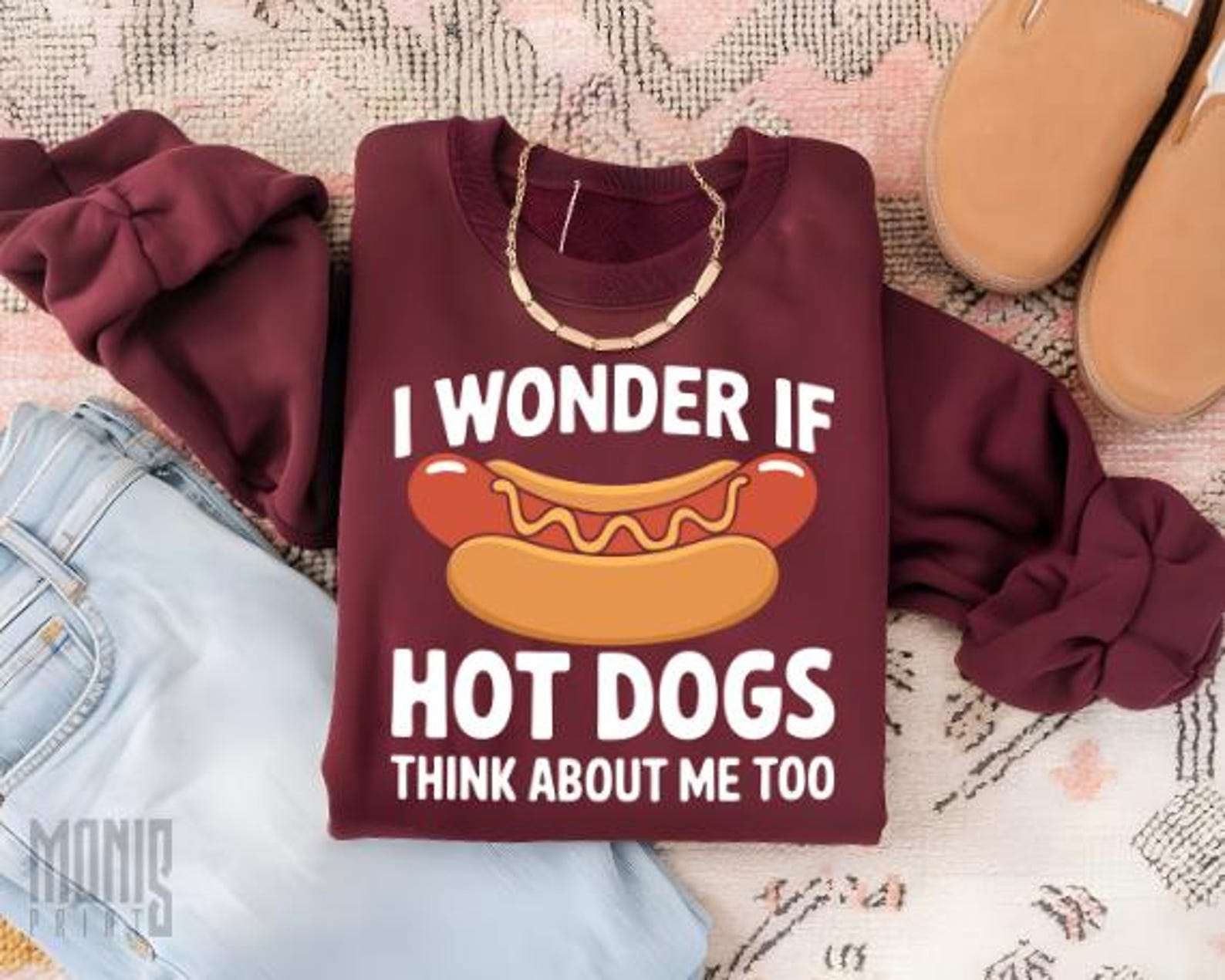 I Wonder If Hot Dogs Think About Me Too SVG PNG PDF Hot Dog Svg Hot Dog ...