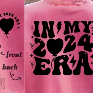 In My 2024 Era Glitter Sequins SVG PNG PDF 2024 Era Png Trendy 2024 Png ...