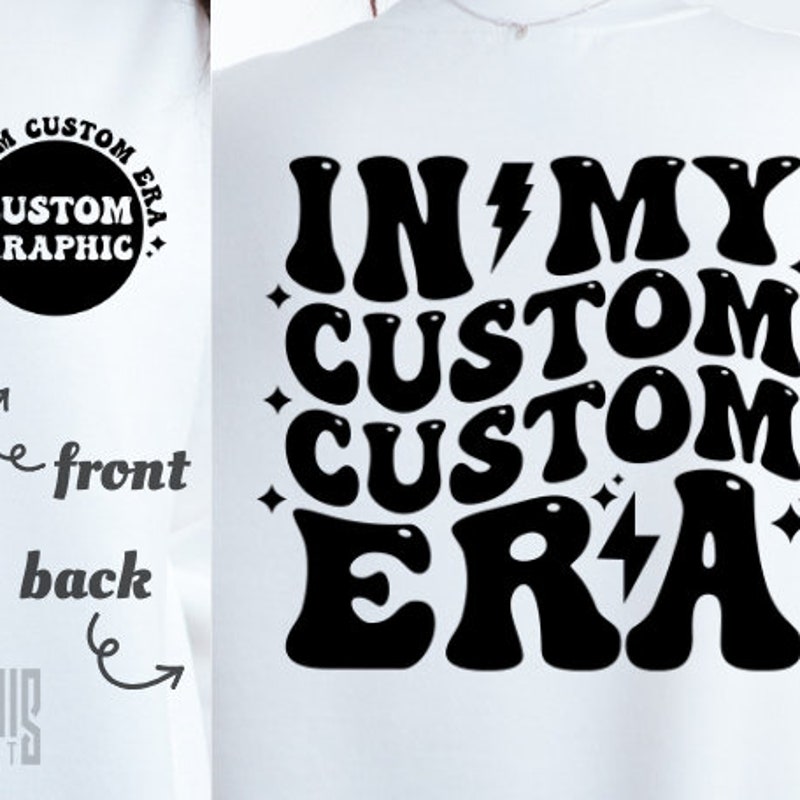 In My Era Wavy Font - Etsy