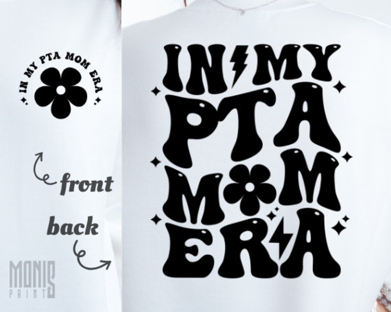 In My PTA Mom Era Svg Png Pdf Parent Teacher Association Shirt PTA Svg ...