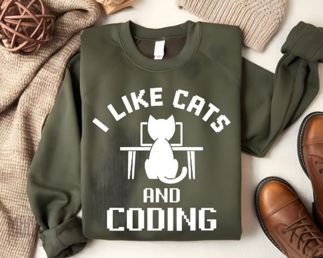 I Like Cats and Coding SVG PNG PDF Computer Engineering Svg Funny Programmer Svg Funny Coding ...