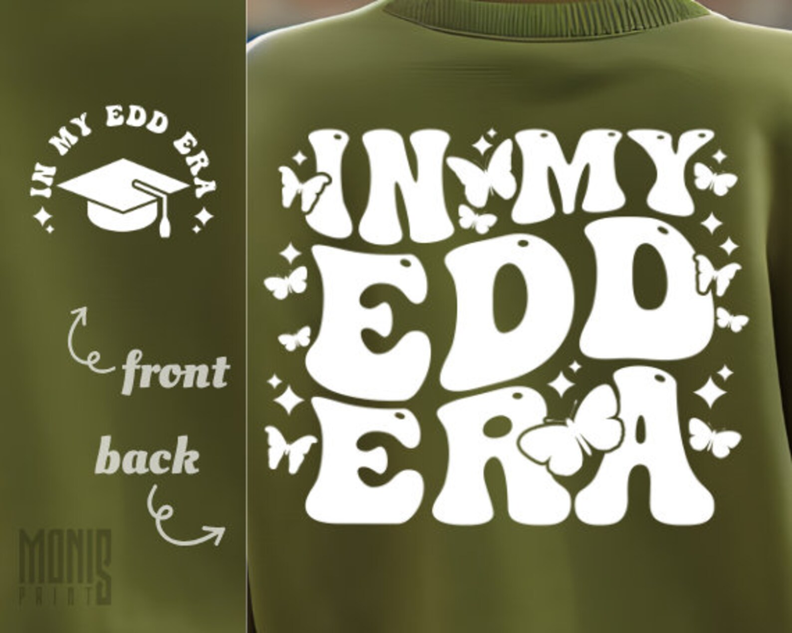In My Edd Era SVG PNG PDF Doctorate Svg Doctor of Education Svg ...
