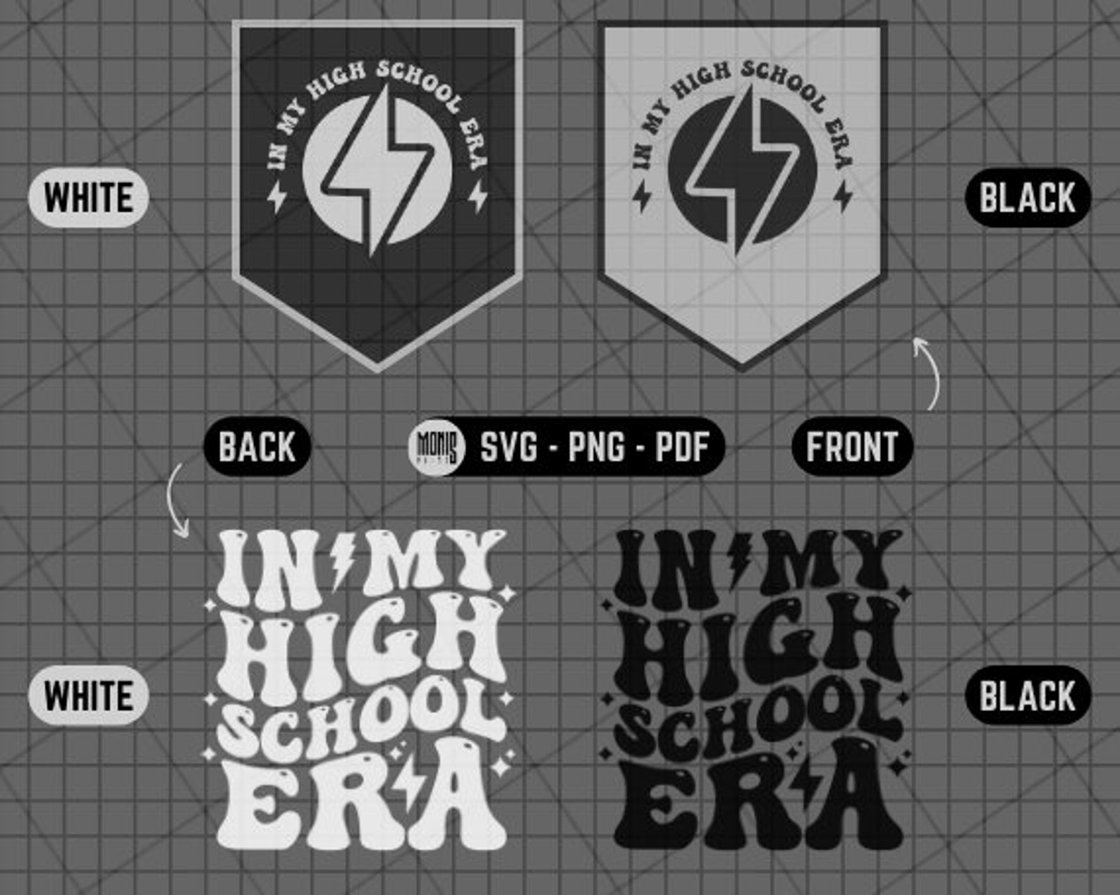 In My High School Era SVG PNG PDF High School Teacher Svg High School ...
