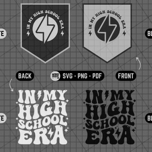 In My High School Era SVG PNG PDF High School Teacher Svg High School ...