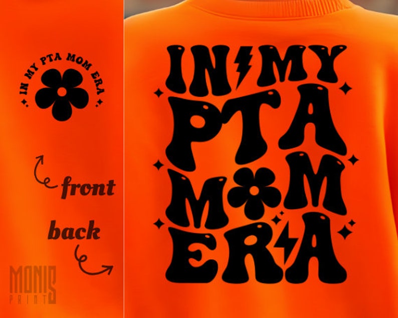 In My PTA Mom Era Svg Png Pdf Parent Teacher Association Shirt PTA Svg ...