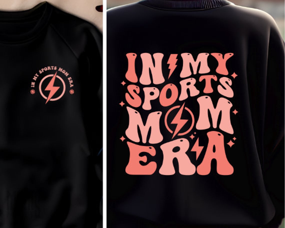 In My Sports Mom Era SVG PNG PDF Retro Sports Mom Svg Sport - Etsy