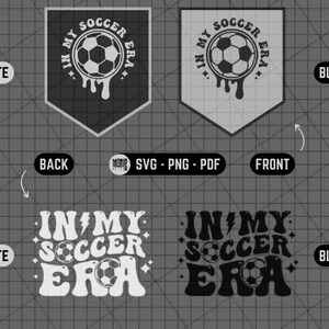 In My Soccer Era SVG PNG PDF Soccer Era Shirt Svg Soccer Era Png Soccer ...