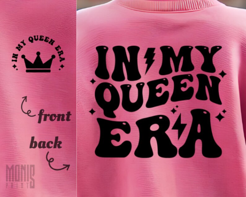 In My Queen Era SVG PNG PDF Queen Mom Svg Queen Era Png Princess Era ...