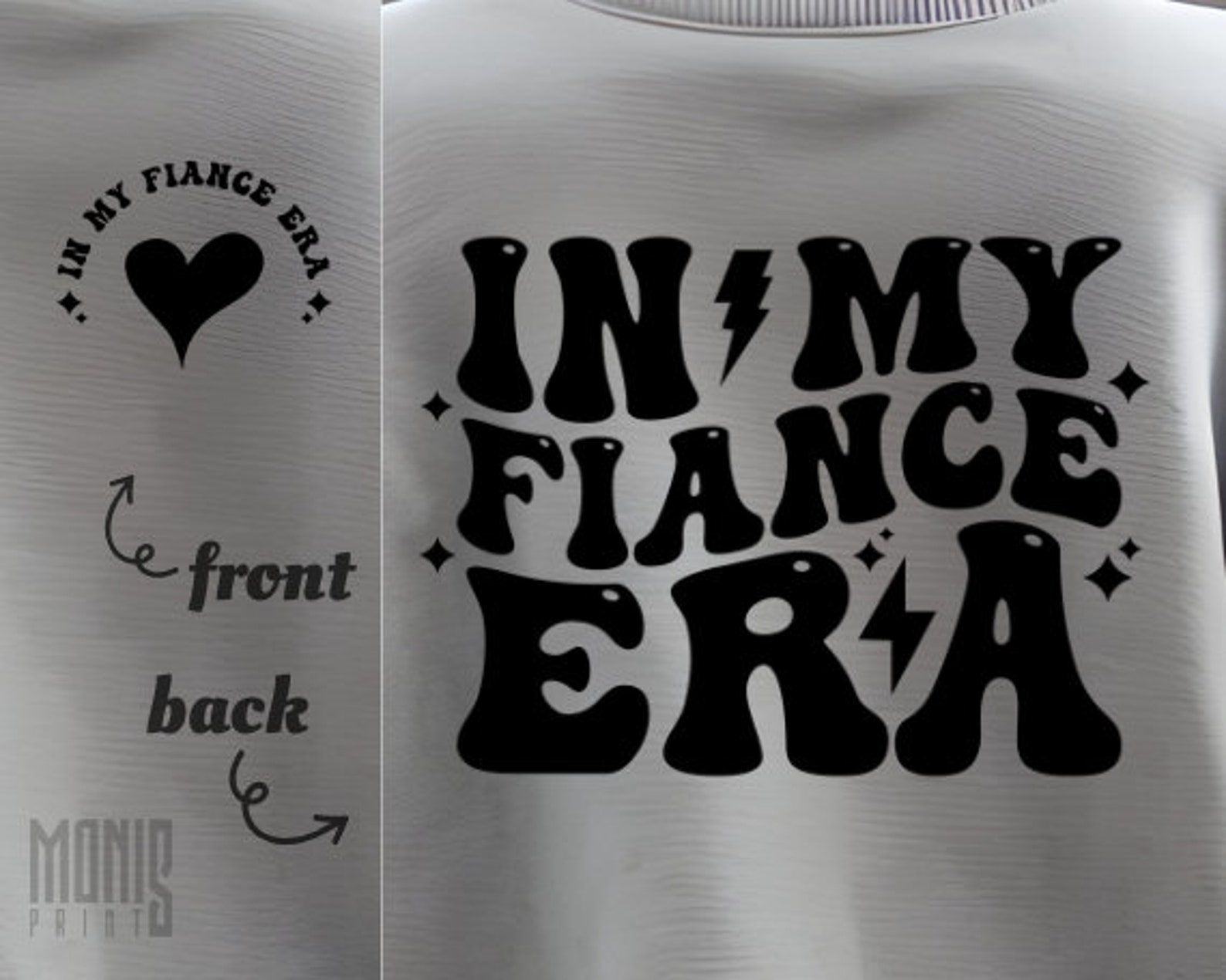 In My Fiance Era SVG PNG PDF Engaged Era Svg Bride Era Svg Engagement ...