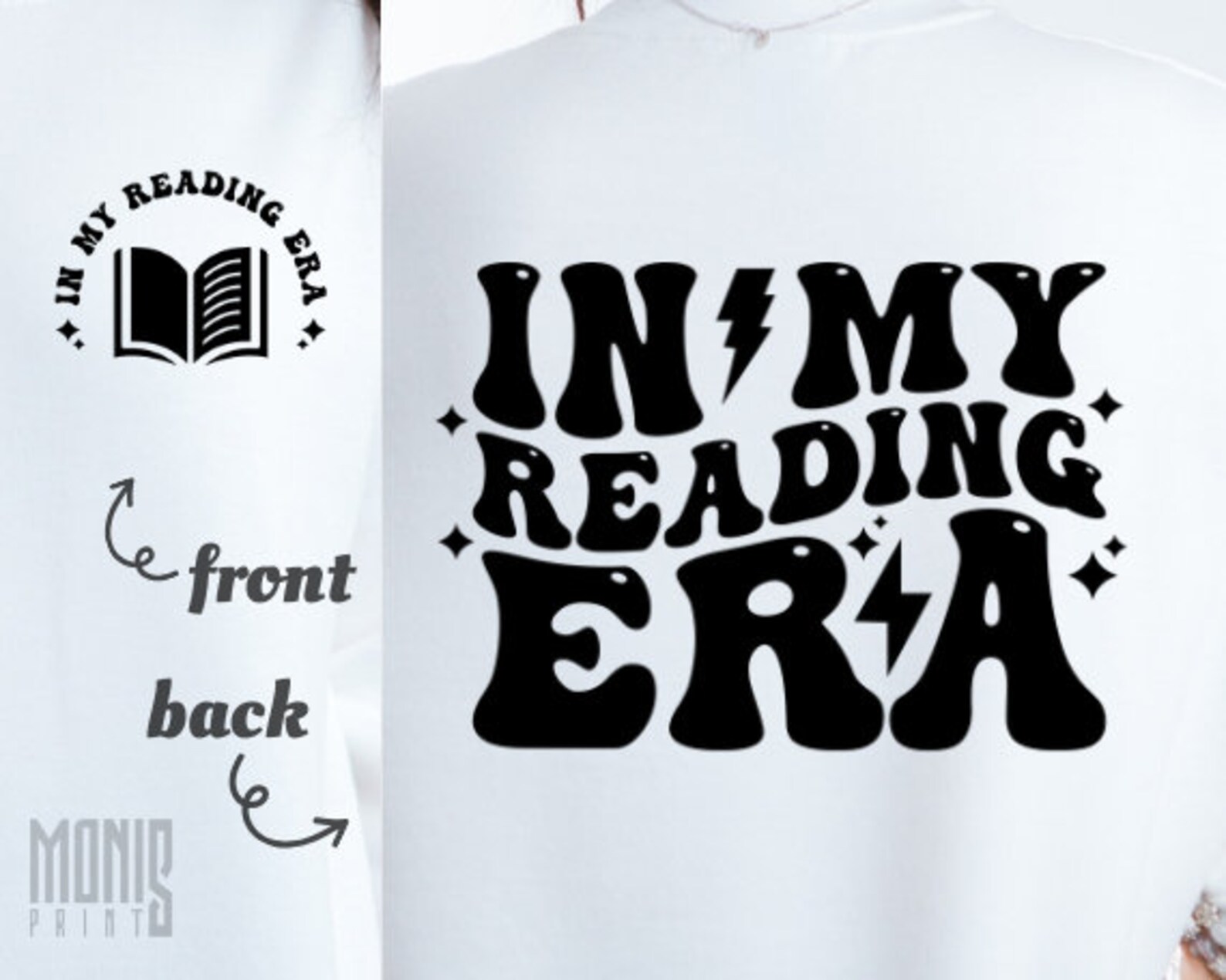 In My Reading Era SVG PNG PDF Reading Era Png Reading Shirt Svg ...