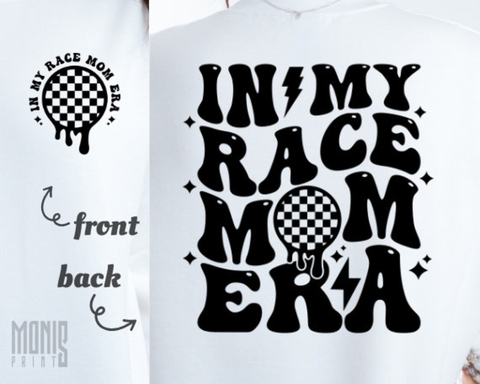 In My Race Mom Era SVG PNG PDF Racing Mom Svg Racing Mama Png Checkered ...