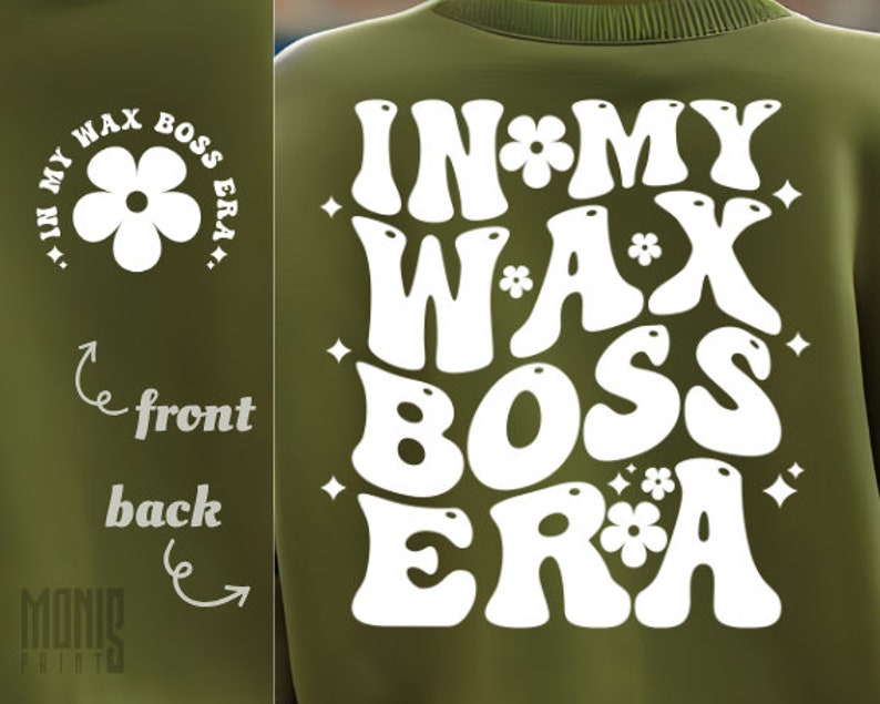 In My Wax Boss Era SVG PNG PDF Esthetician Svg Beautician Svg Waxing ...