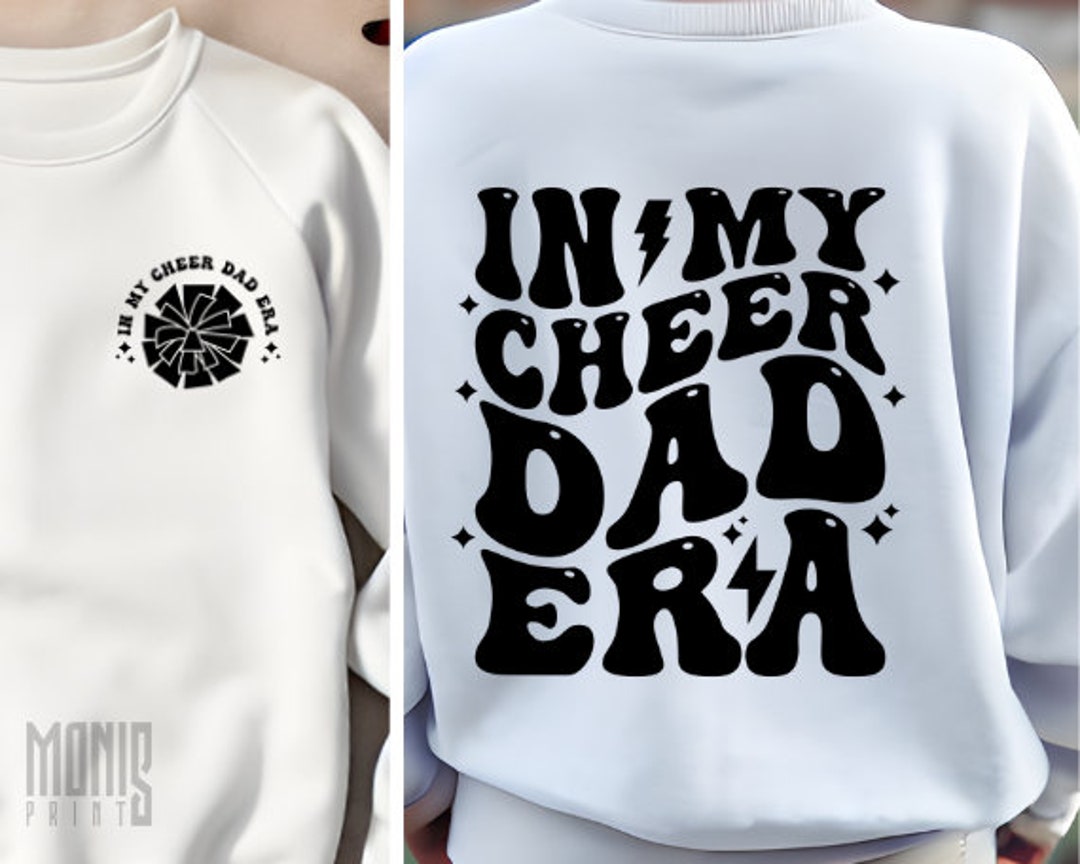 In My Cheer Dad Era SVG PNG PDF Cheer Pocket Svg Cheerleader Era Svg ...